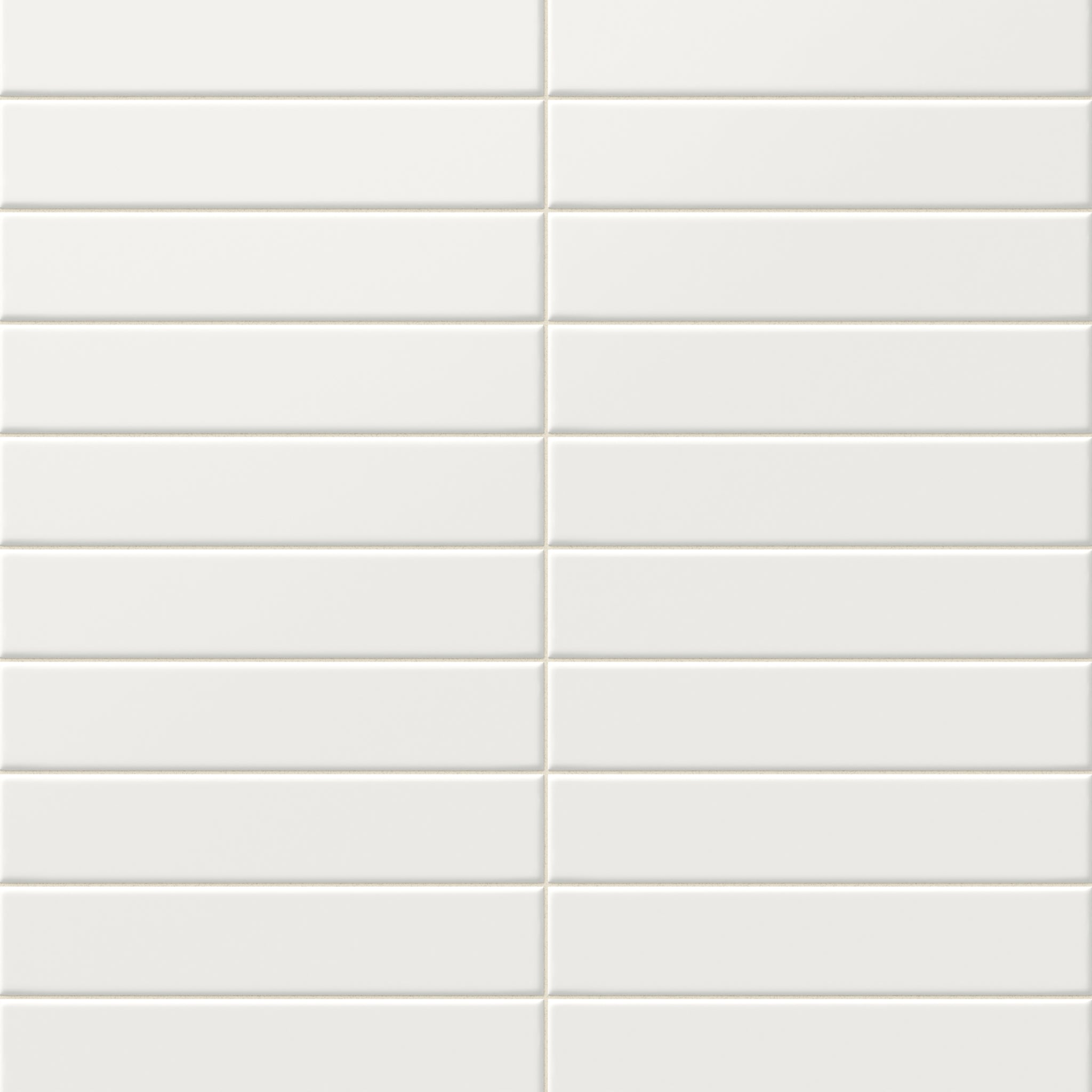 Reagan 2 x 10 Matte Ceramic Tile in Blanco