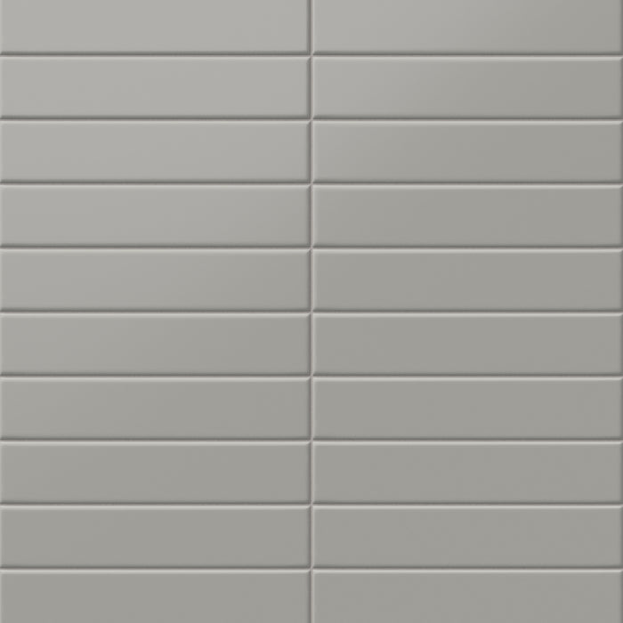 Reagan 2x10 Matte Ceramic Tile in Fog
