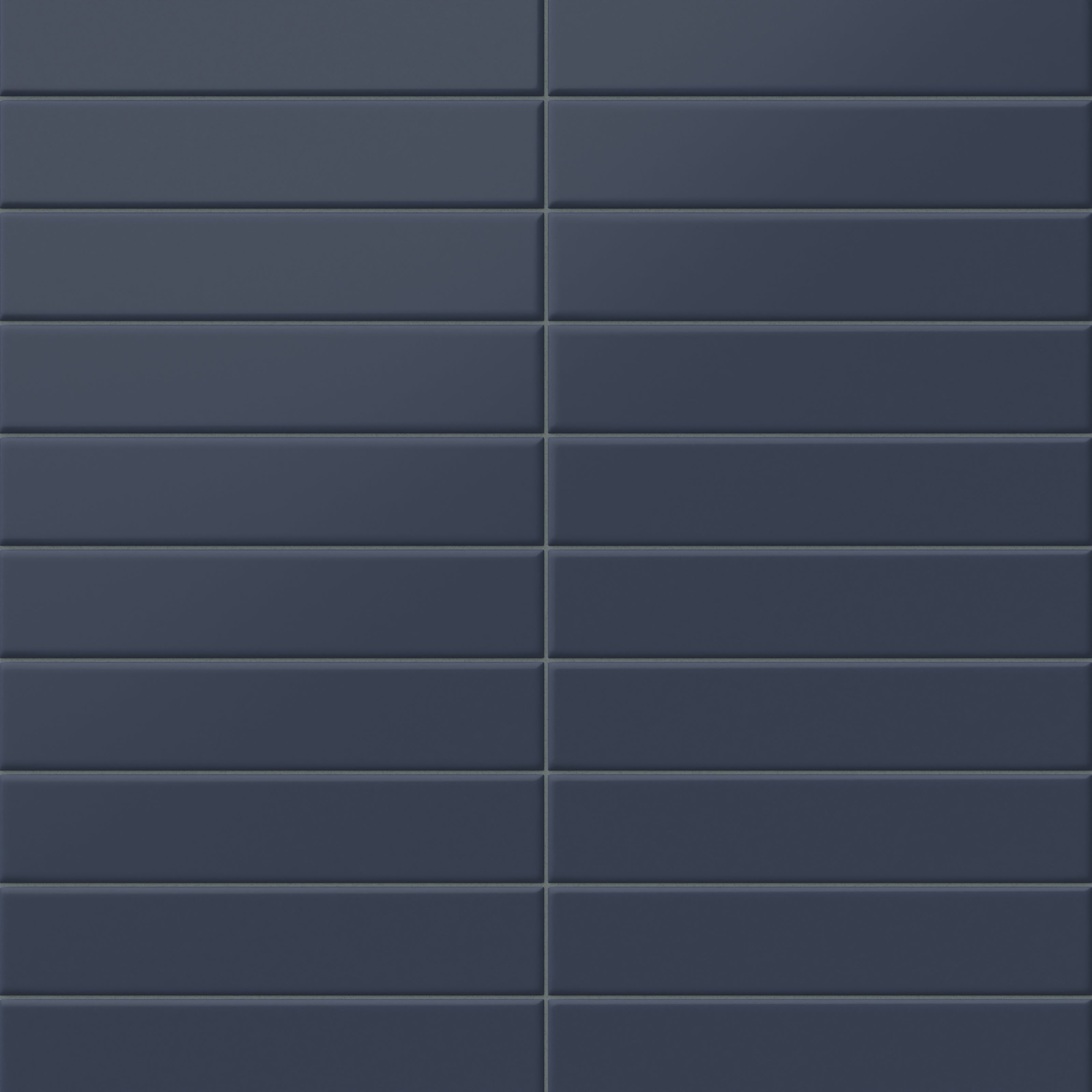 Reagan 2x10 Matte Ceramic Tile in Navy