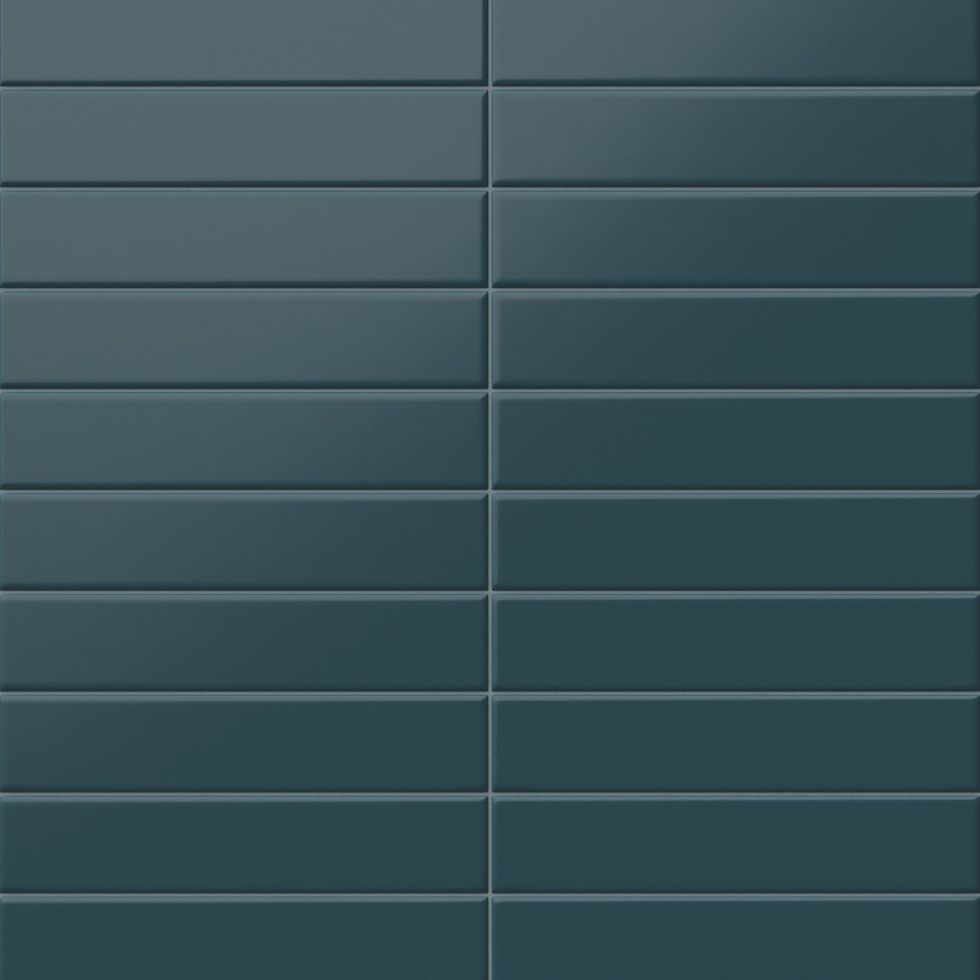 Reagan 2x10 Matte Ceramic Tile in Teal