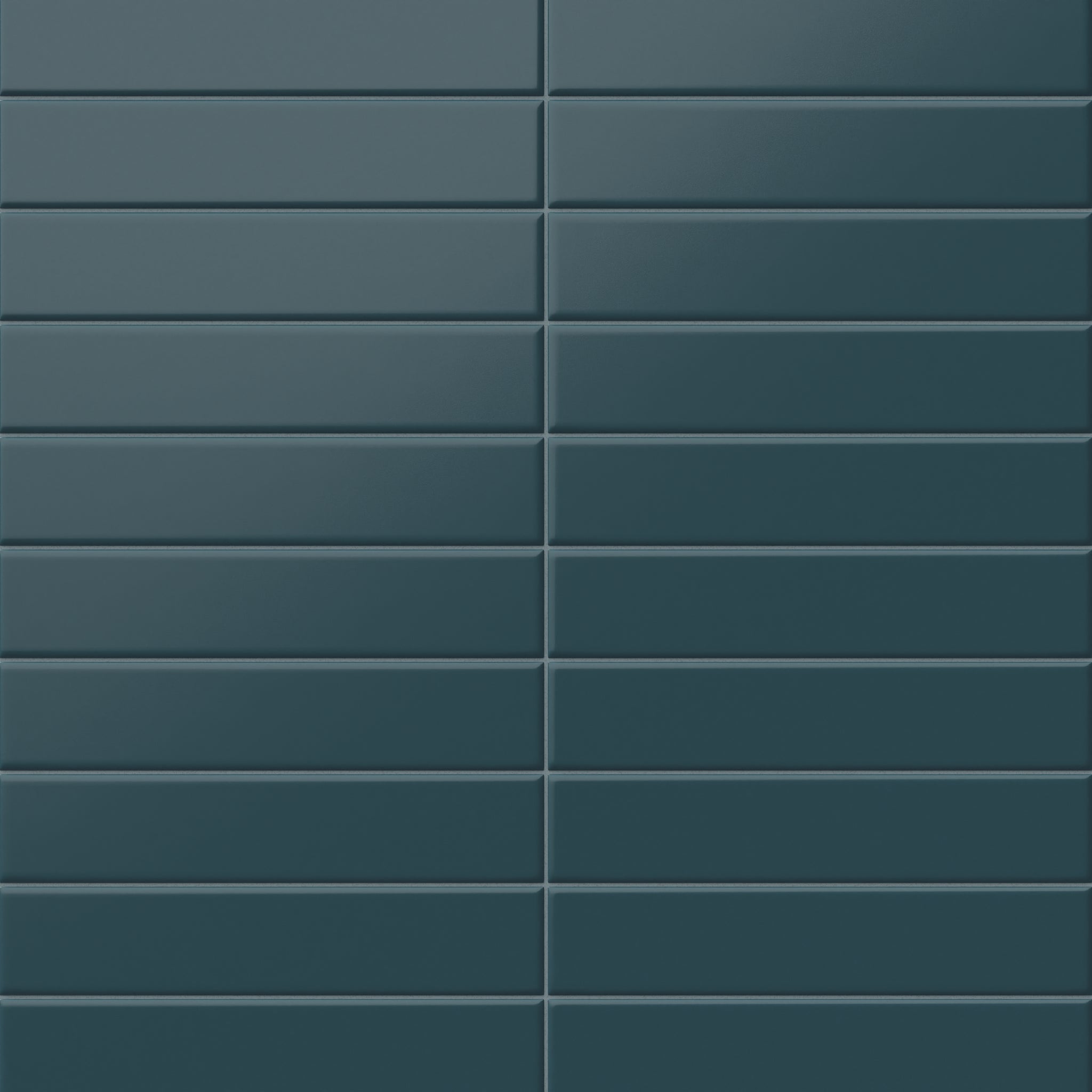 Reagan 2x10 Matte Ceramic Tile in Teal