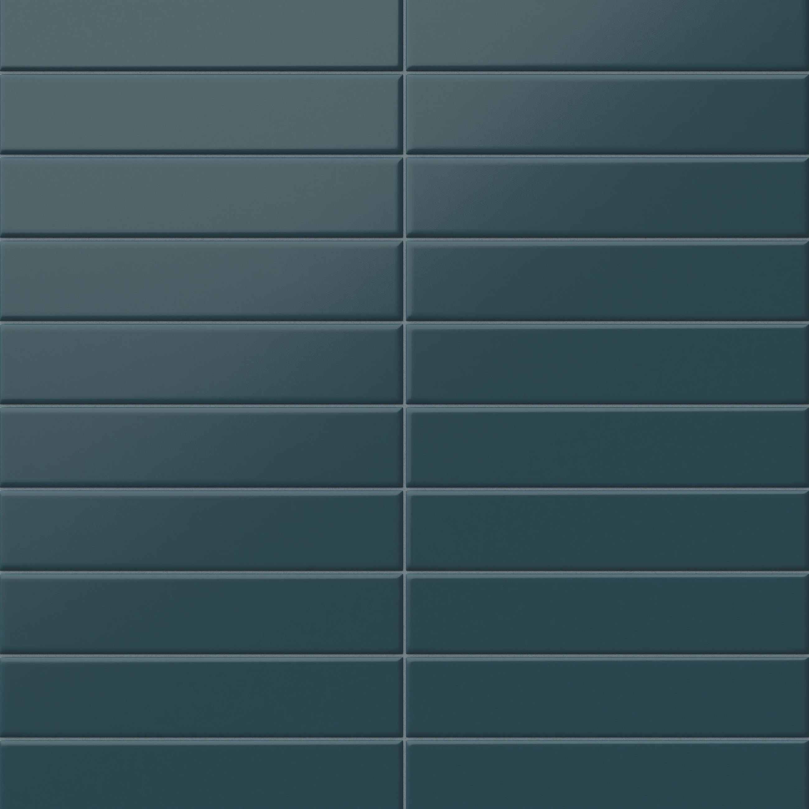 Reagan 2x10 Matte Ceramic Tile in Teal