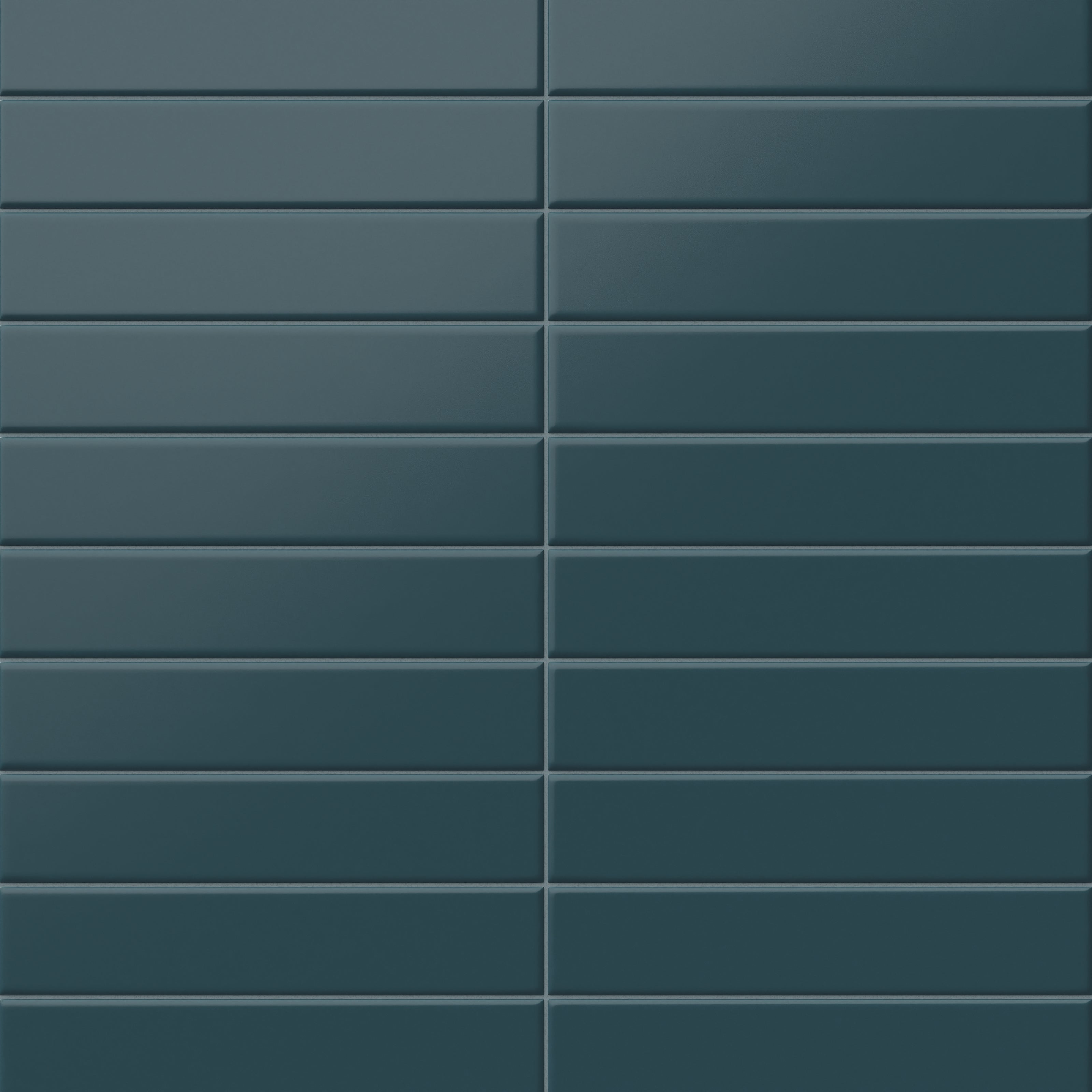 Reagan 2x10 Matte Ceramic Tile in Teal