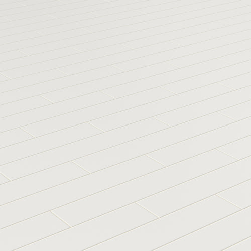 Reagan 4x24 Matte Porcelain Tile in Cloud