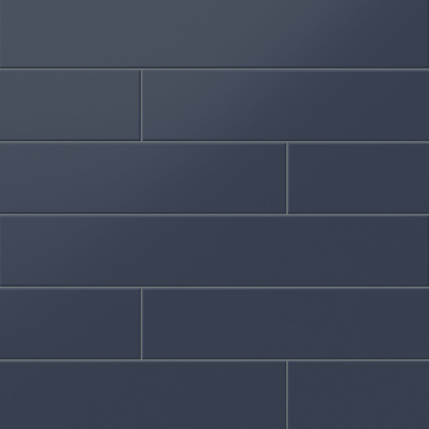 Reagan 4x24 Matte Porcelain Tile in Navy