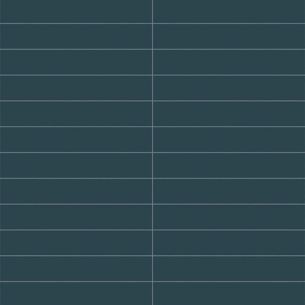 Reagan 4x24 Matte Porcelain Tile in Teal