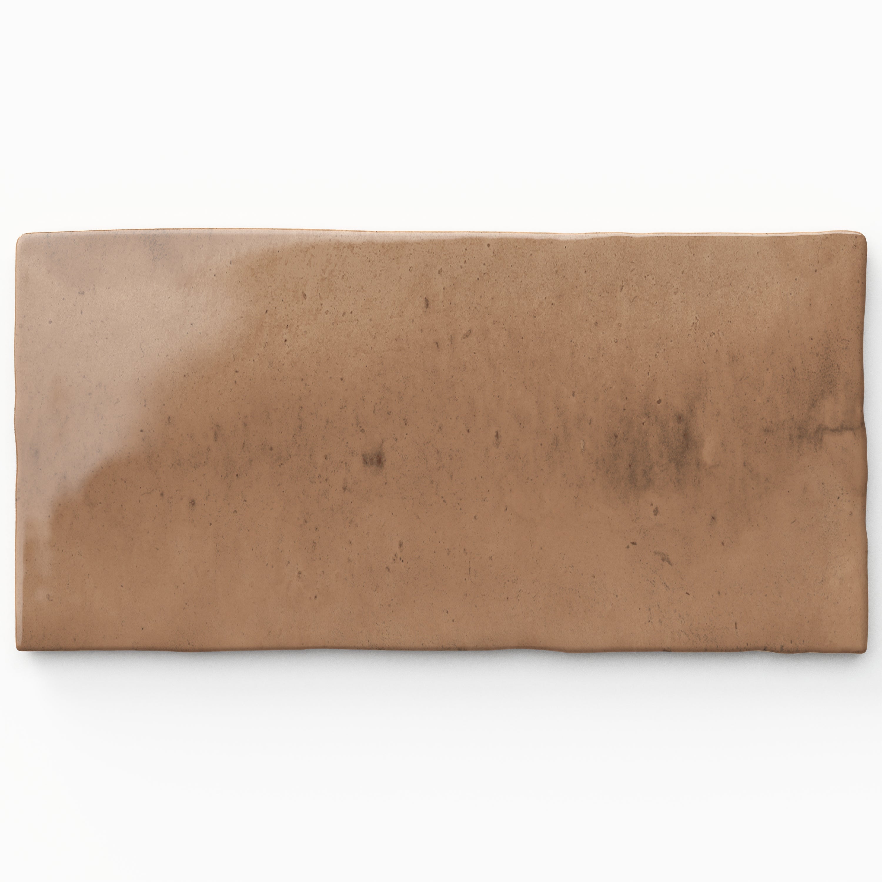 Graham 3x6 Glossy Ceramic Tile in Clay