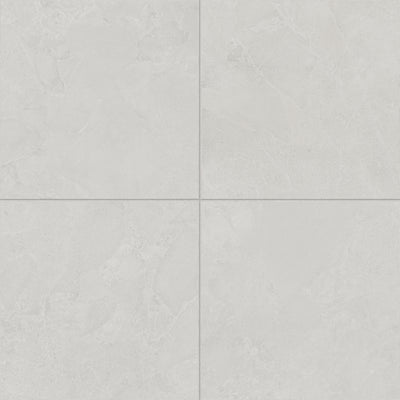 Annalise 24x24 Matte Porcelain Tile in Fog