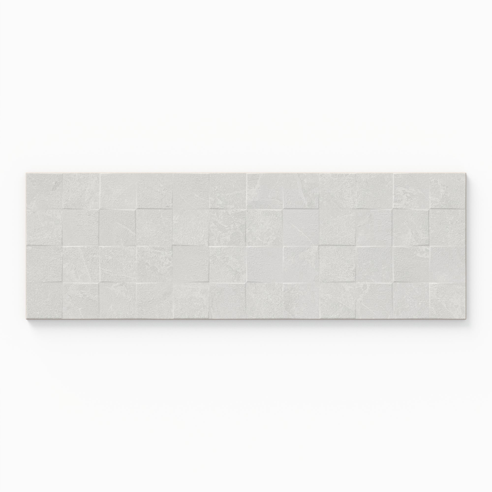 Annalise 12x36 Matte Ceramic Tile in Blanco Deco
