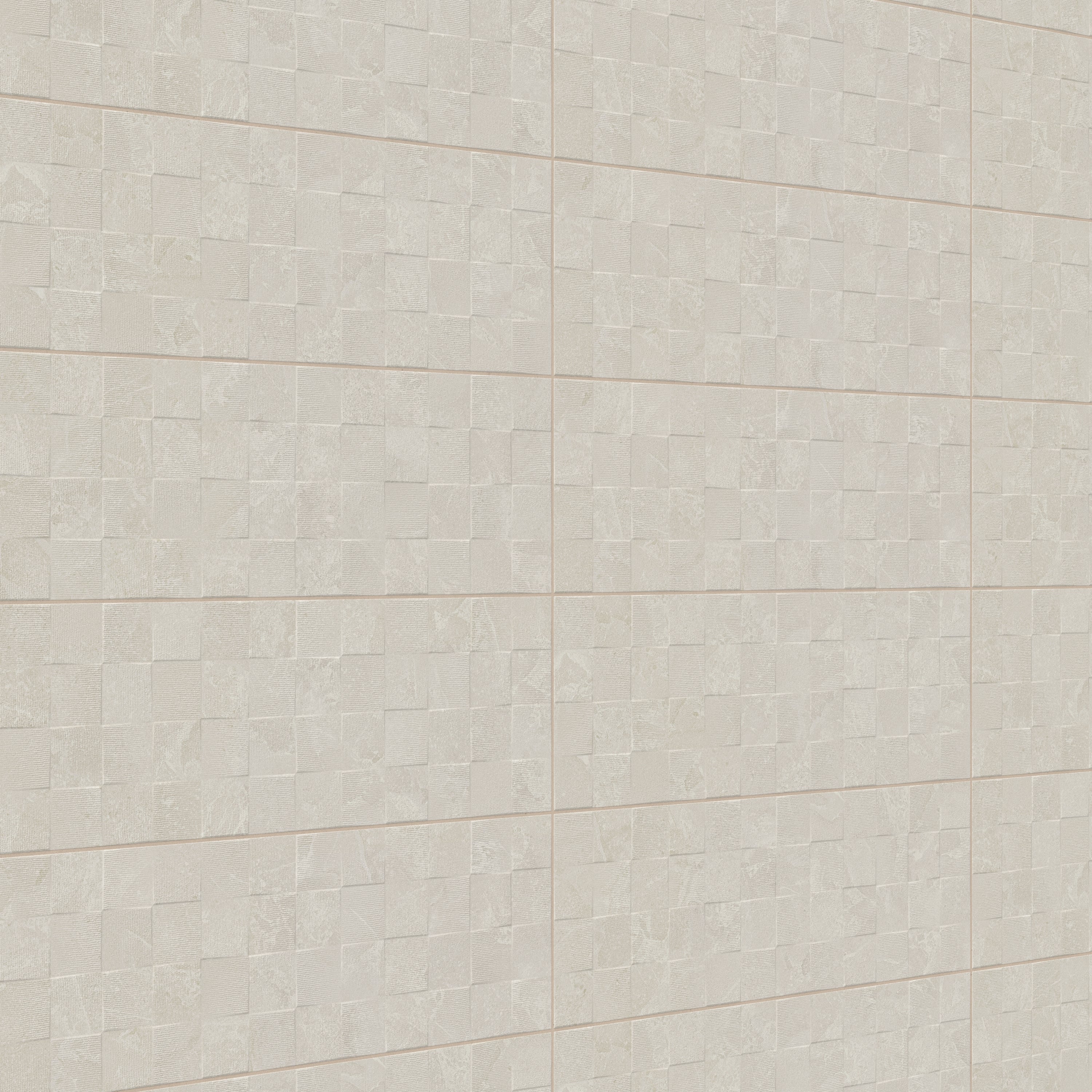 Annalise 12x36 Matte Ceramic Tile in Sand Deco