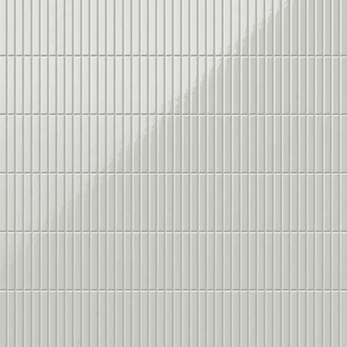 Miley 4.5x9.1 Glossy Porcelain Tile in Frost