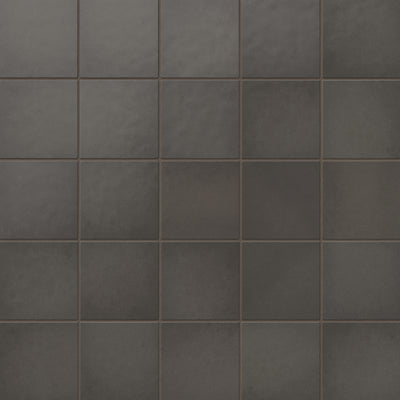 Ellie 5x5 Matte Ceramic Tile in Smoke