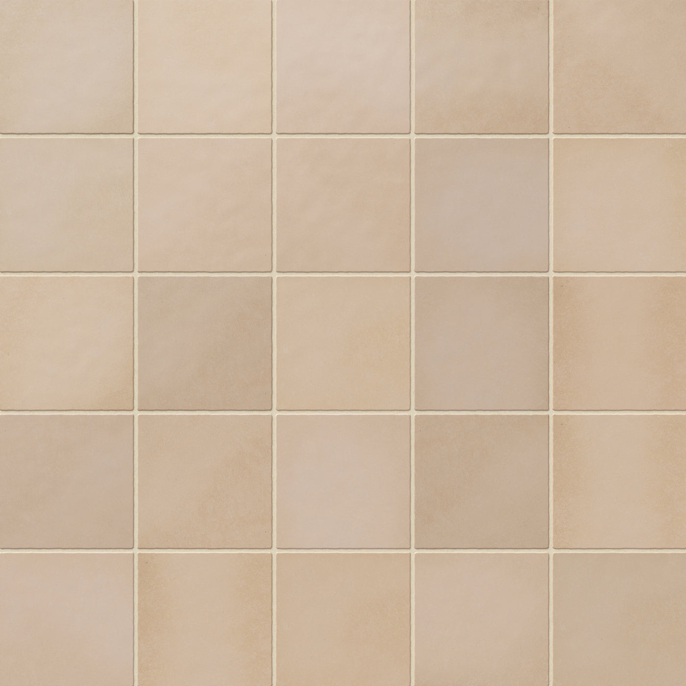 Ellie 5x5 Matte Ceramic Tile in Tan