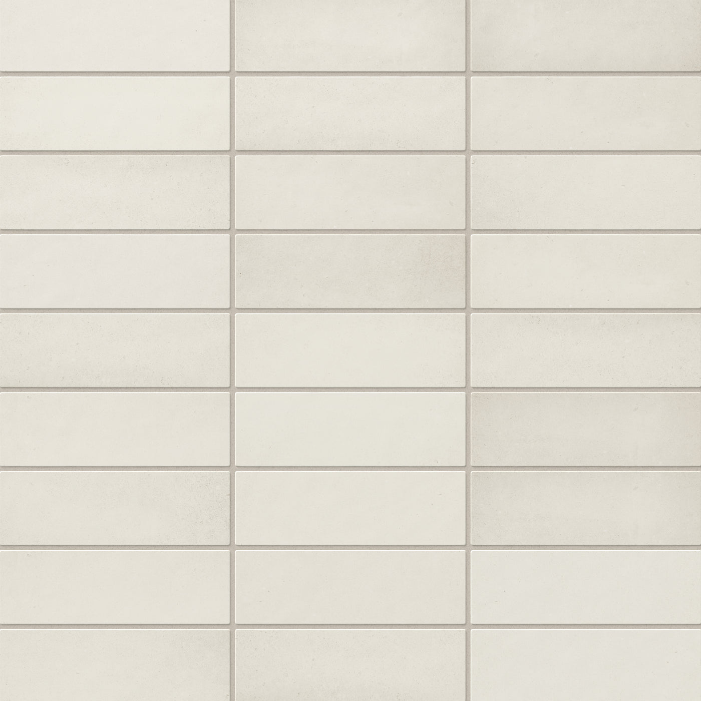 Ellie 2.5x8 Matte Ceramic Tile in Eggshell