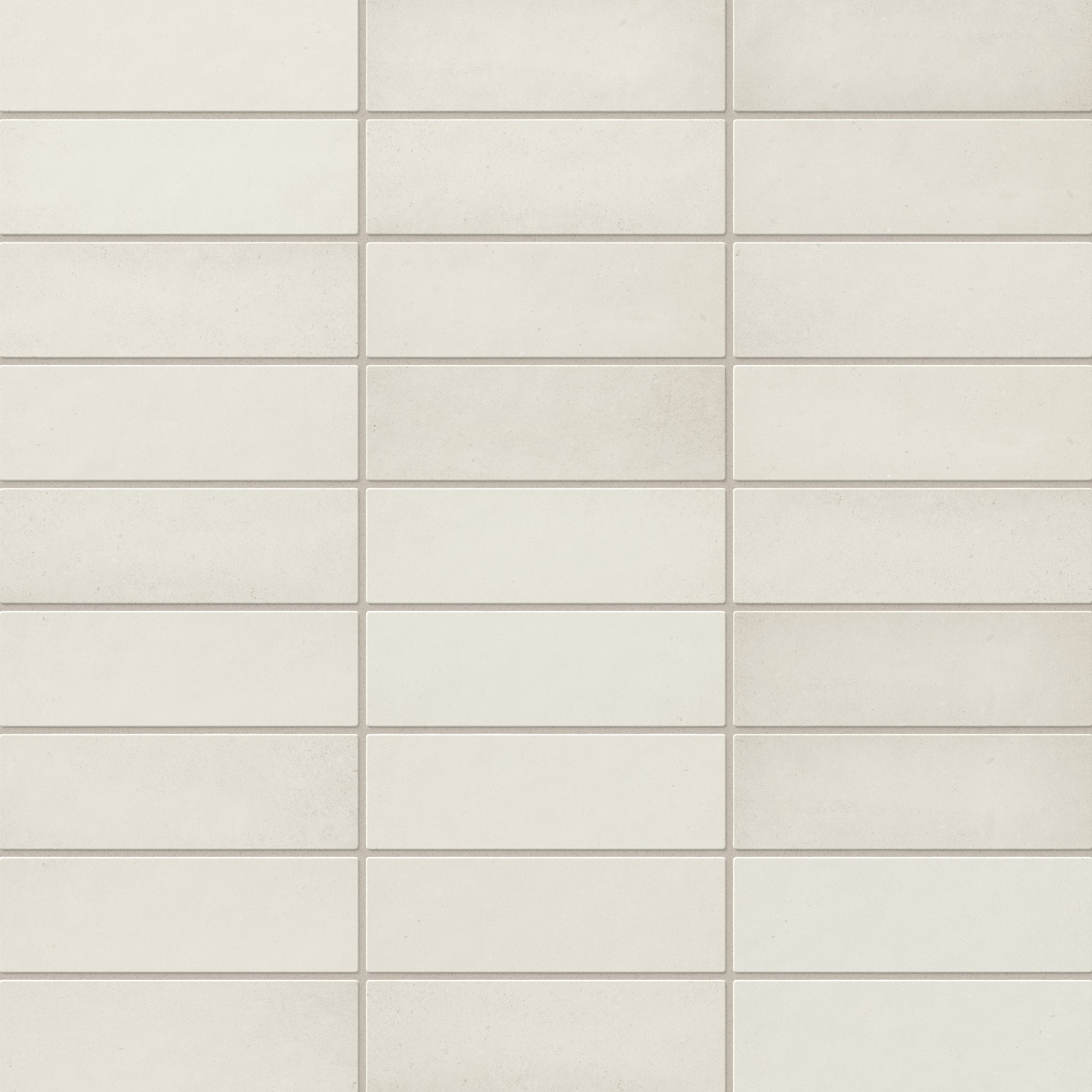 Ellie 2.5x8 Matte Ceramic Tile in Eggshell