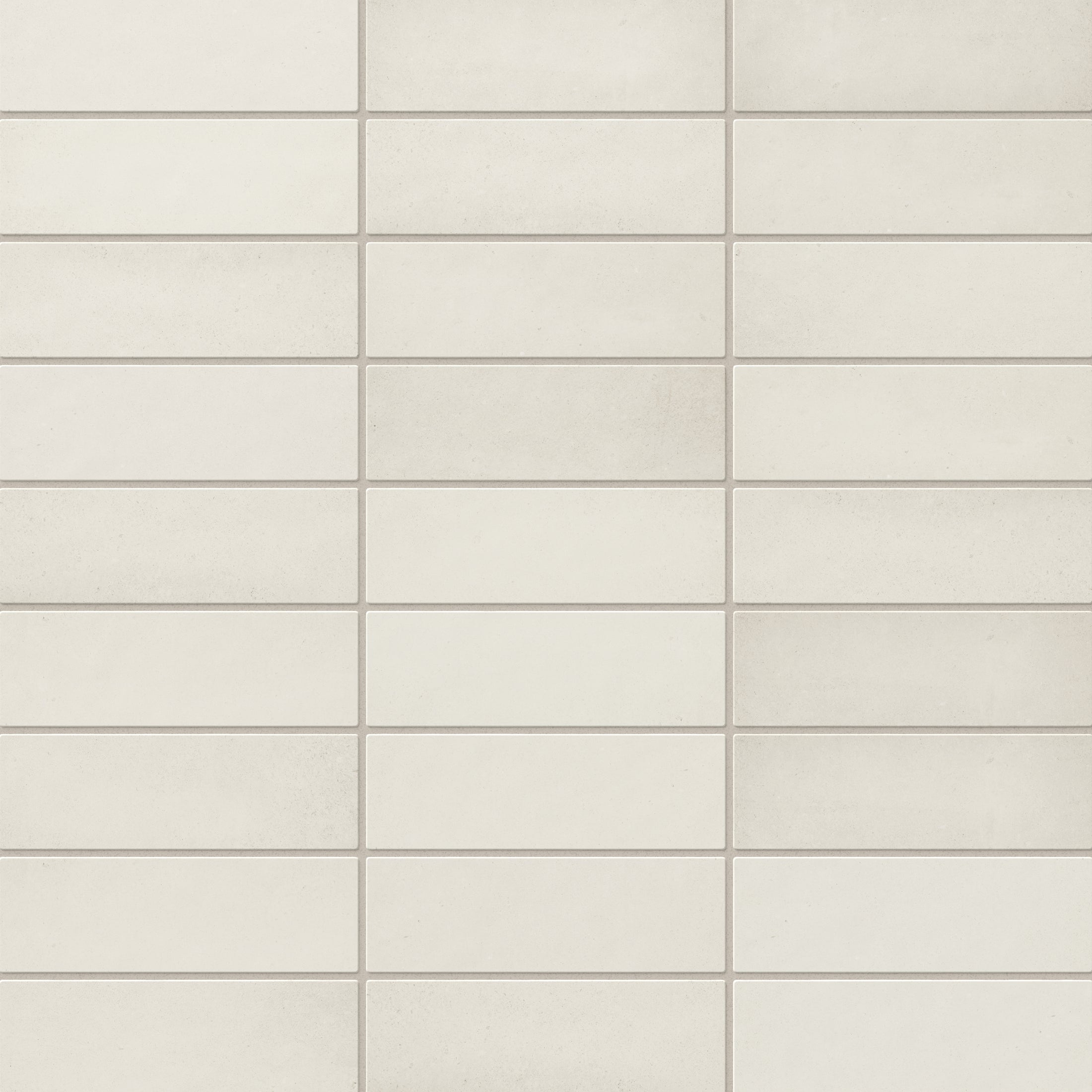 Ellie 2.5x8 Matte Ceramic Tile in Eggshell