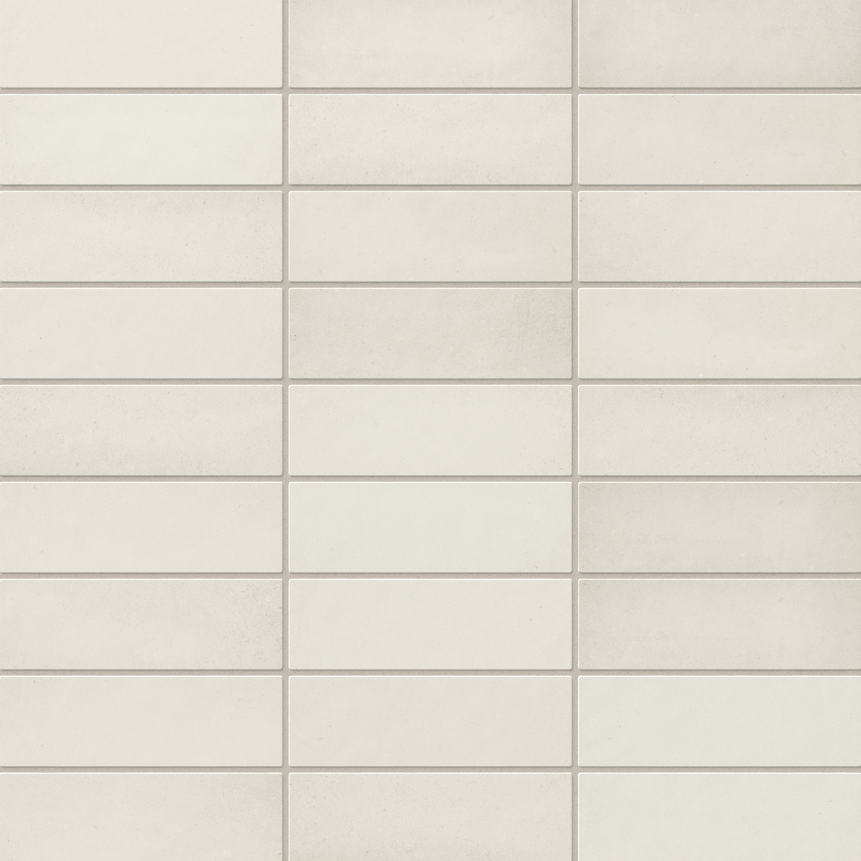 Ellie 2.5x8 Matte Ceramic Tile in Eggshell