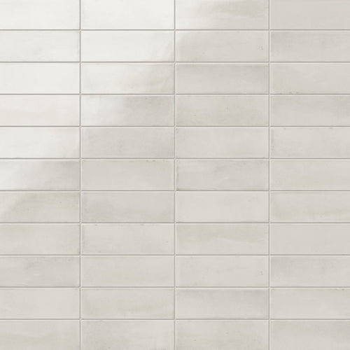 Natasha 2x6 Glossy Porcelain Tile in Oat