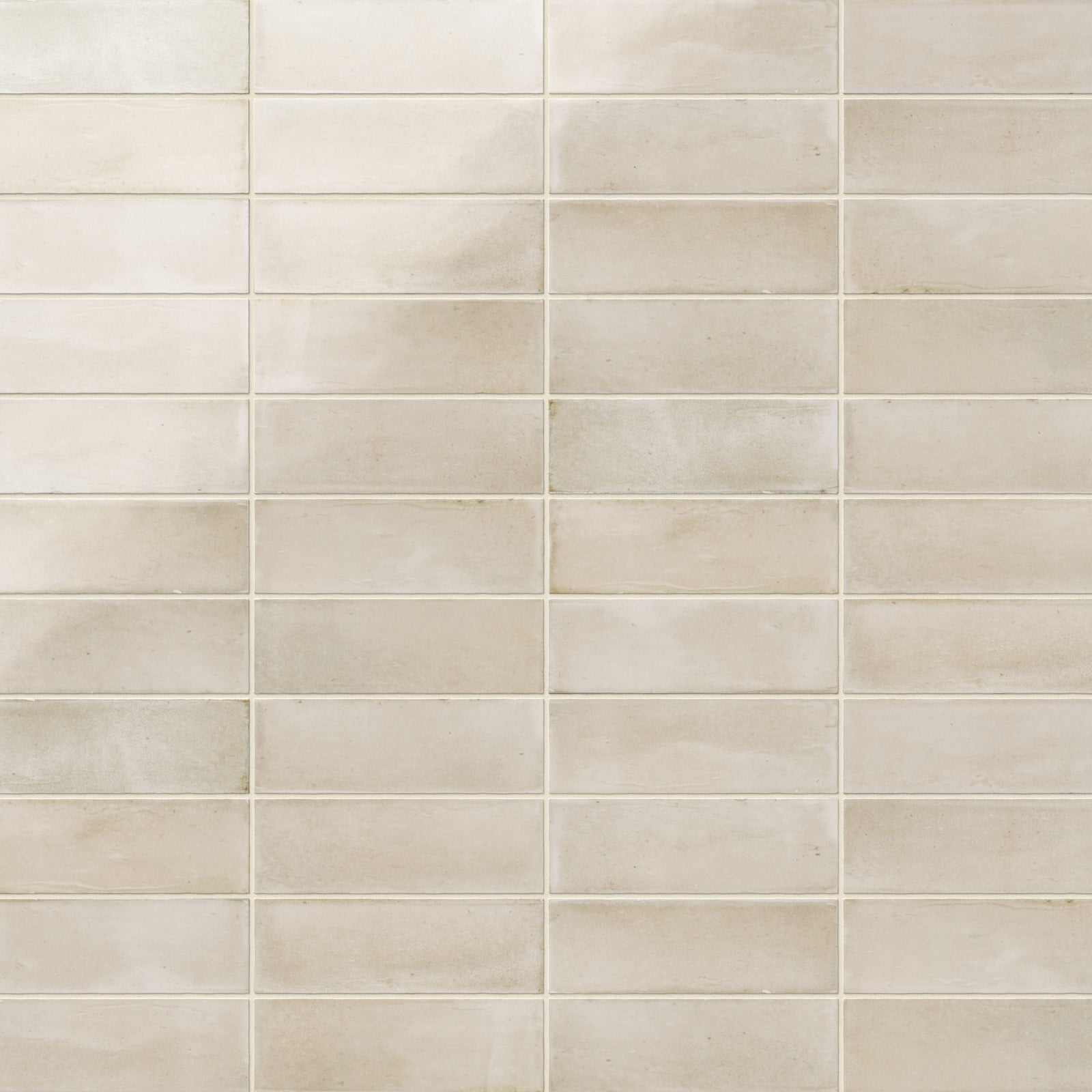 Natasha 2x6 Glossy Porcelain Tile in Bone