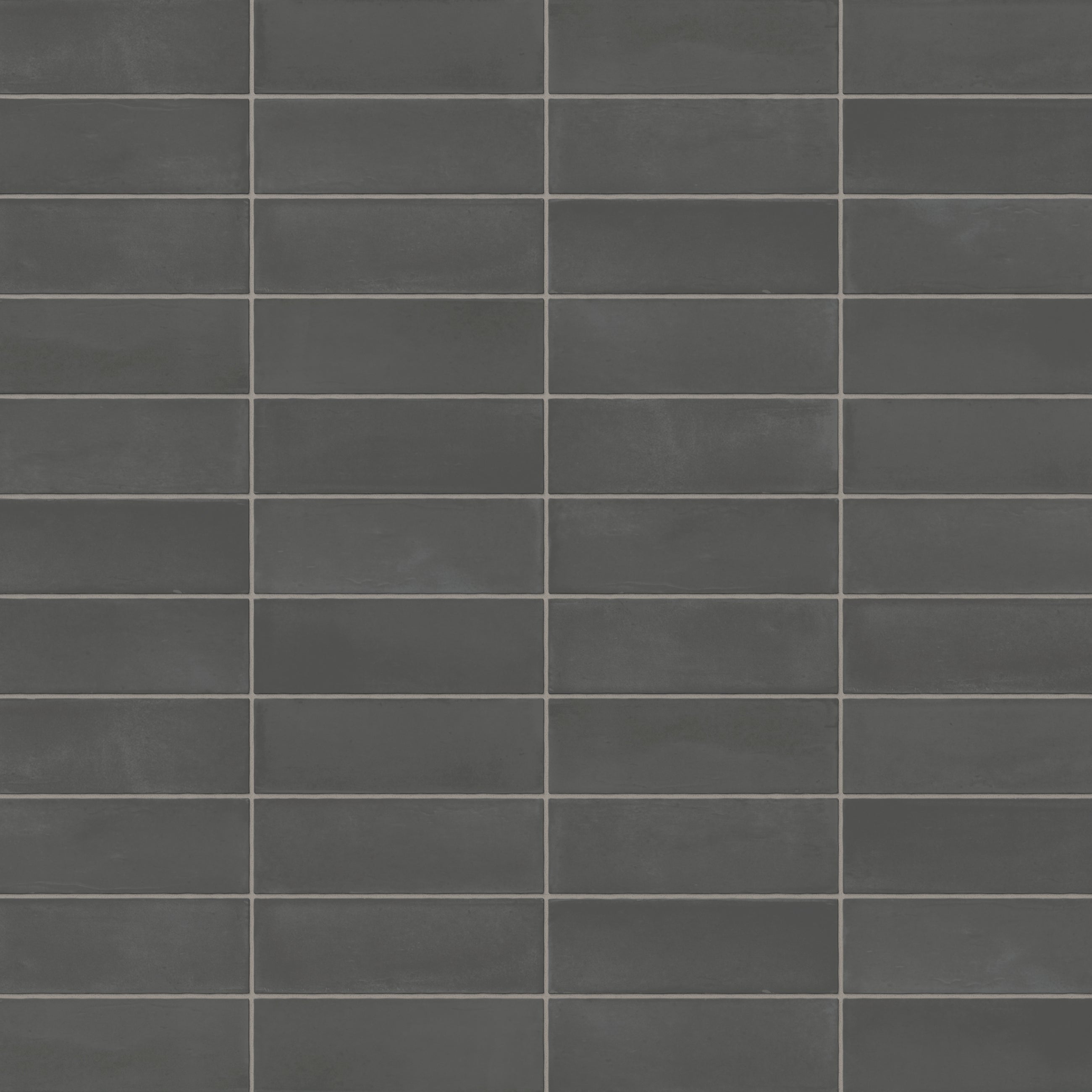 Natasha 2x6 Matte Porcelain Tile in Coal