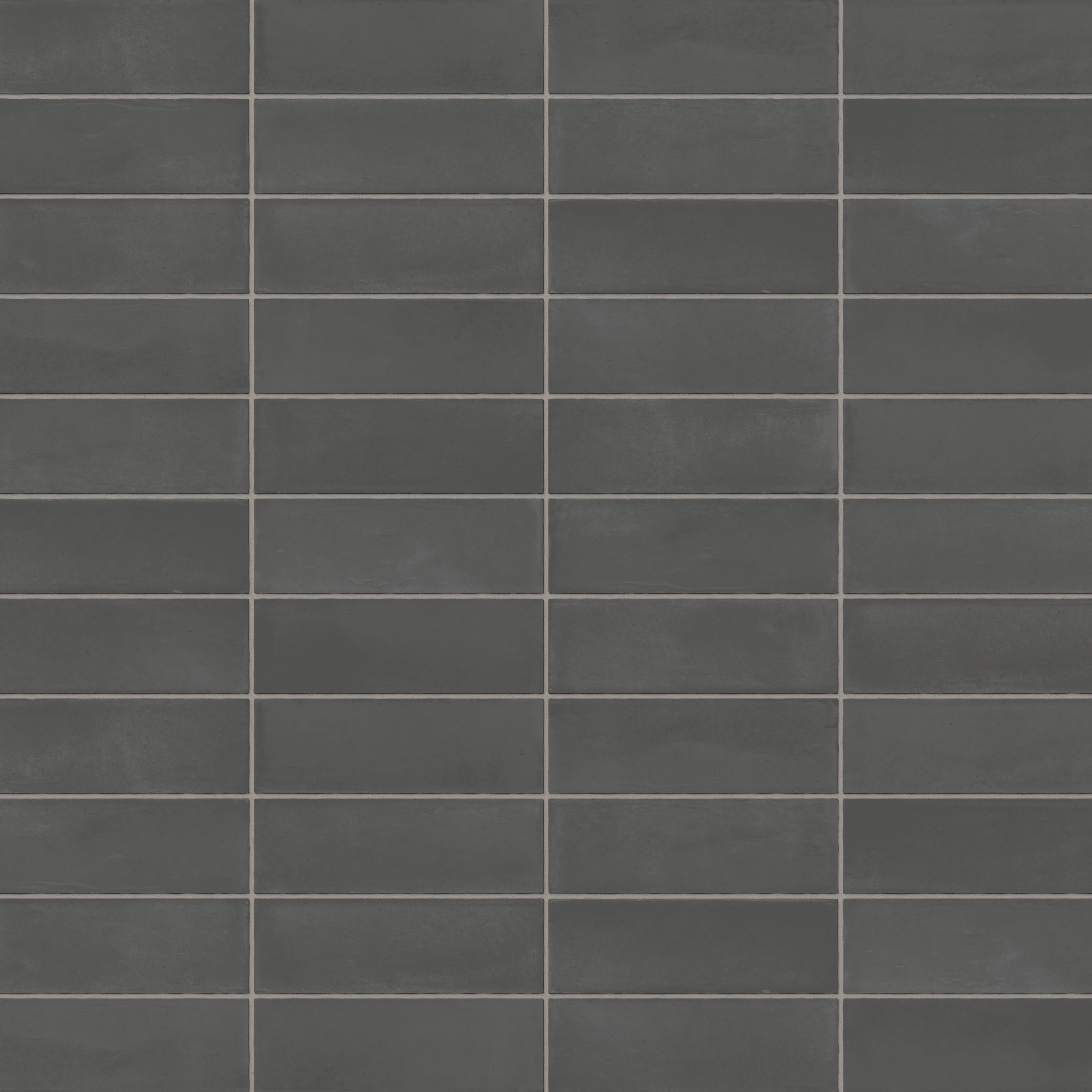 Natasha 2x6 Matte Porcelain Tile in Coal
