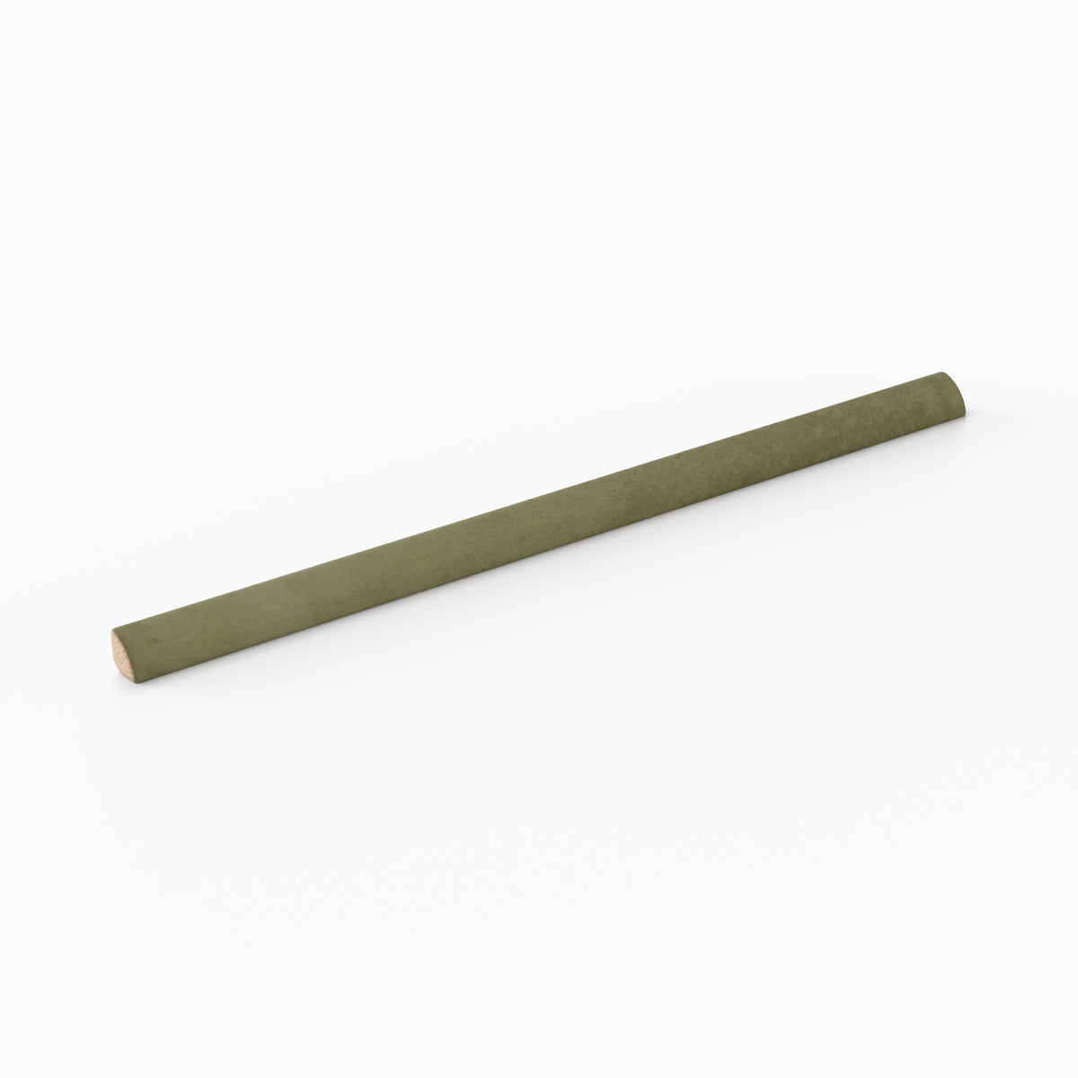 Natasha 0.5x8 Jolly Matte Ceramic Tile Trim in Army