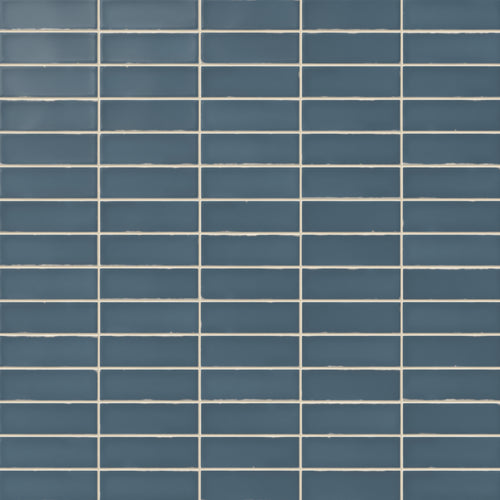 Dani 1.6x5 Matte Ceramic Tile in Denim
