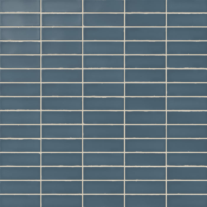 Dani 1.6x5 Matte Ceramic Tile in Denim