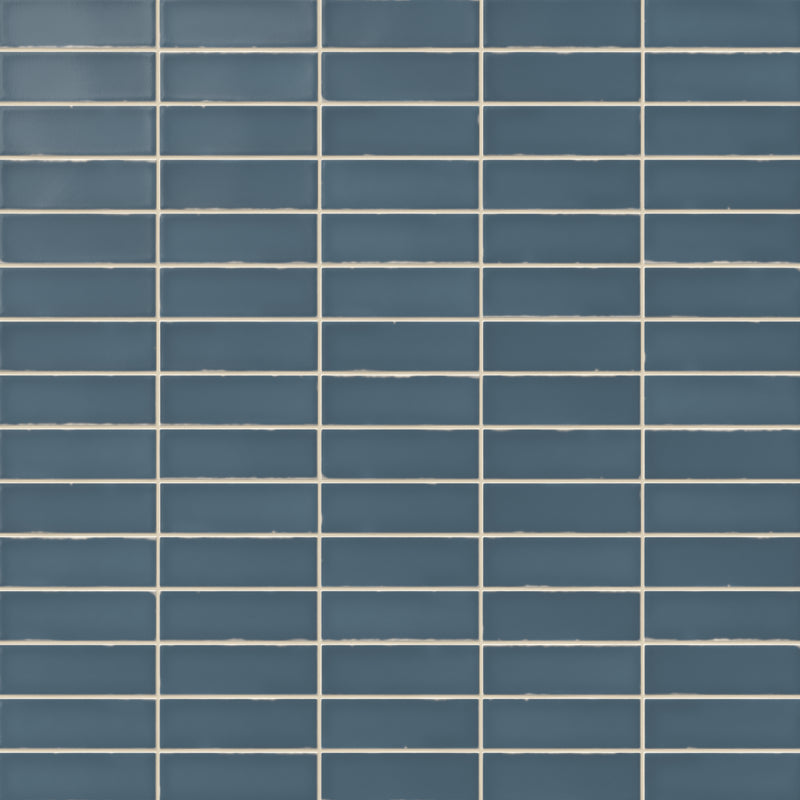 Dani 1.6x5 Matte Ceramic Tile in Denim
