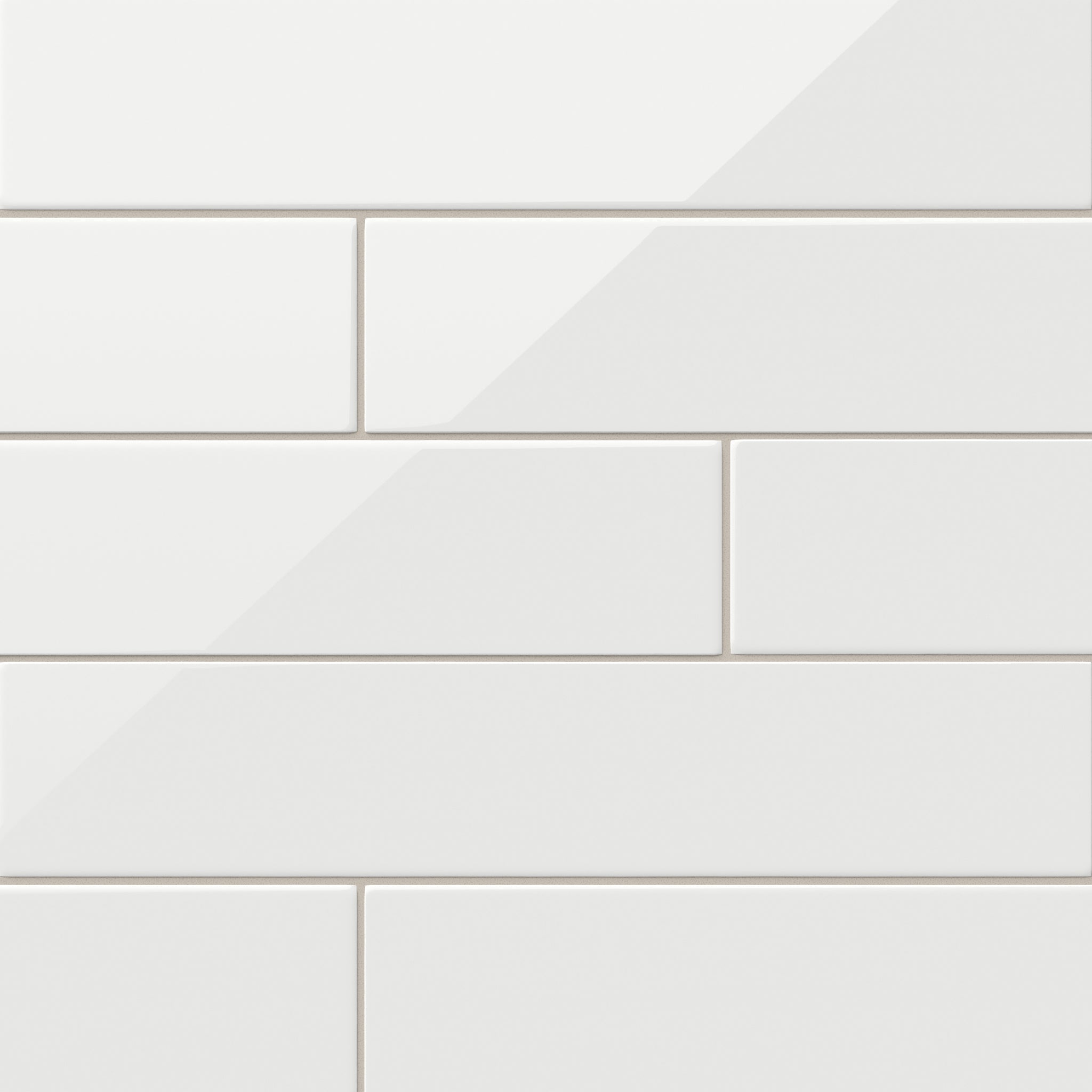 Jaxson 4x21 Glossy Ceramic Tile in White