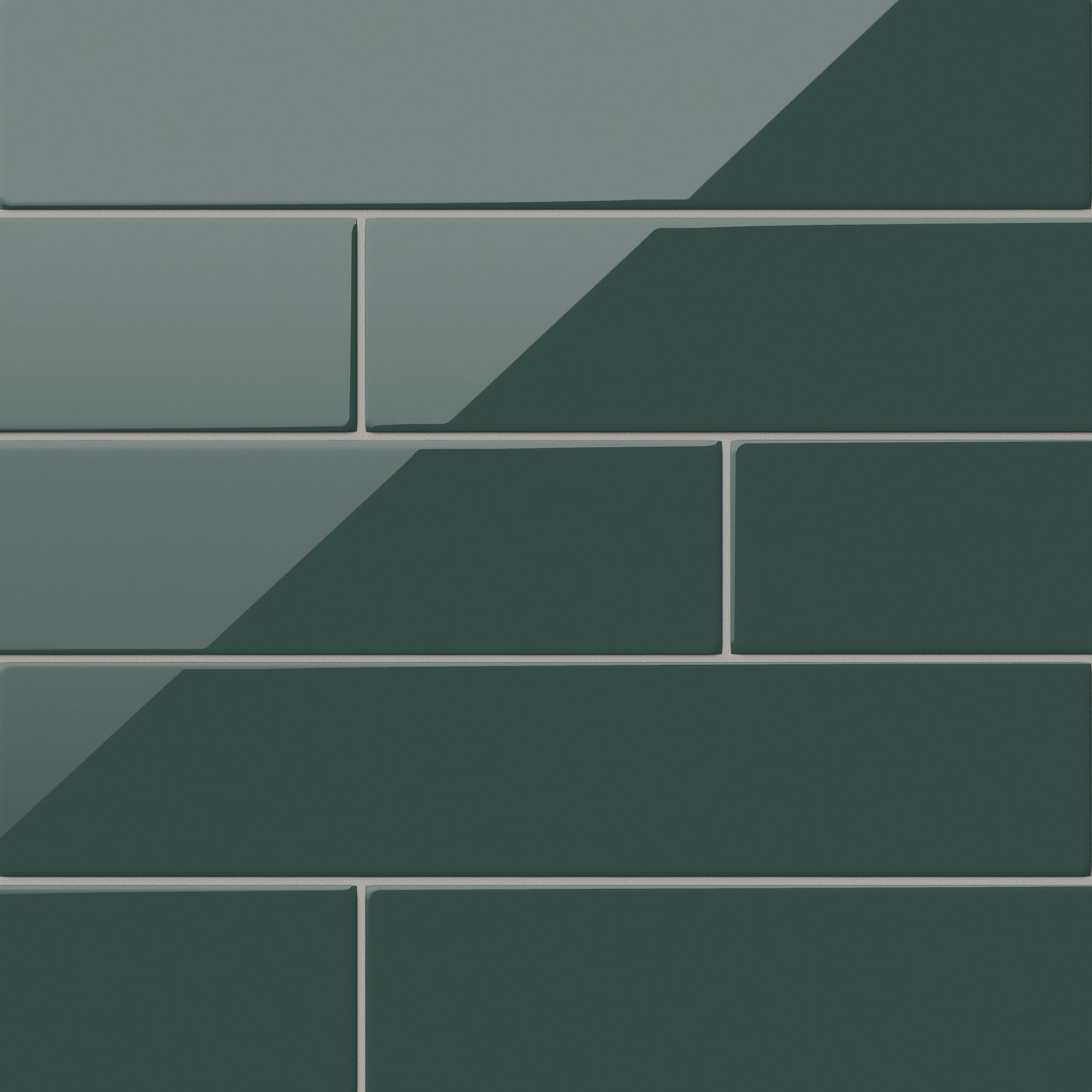 Jaxson 4x21 Glossy Ceramic Tile in Pine