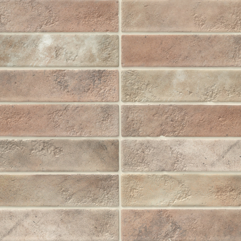 Everett 2x10 Matte Ceramic Tile in Almond