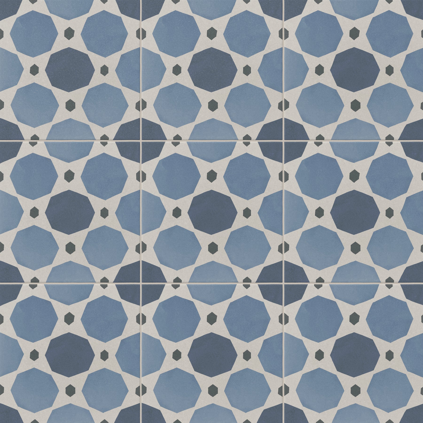Brielle 8x8 Matte Porcelain Tile in Riviera