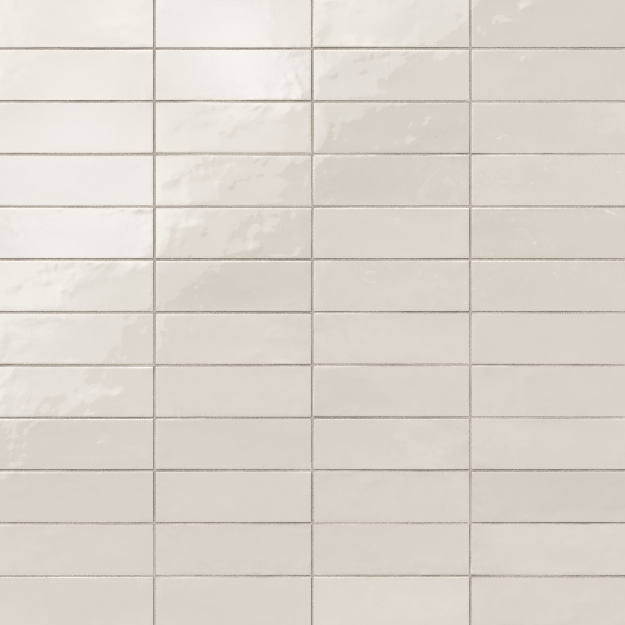 Cleo 2x6 Glossy Ceramic Tile in Cream