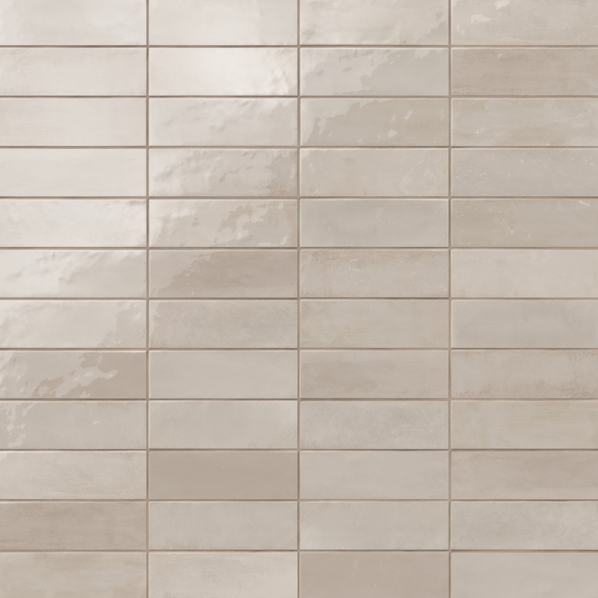 Cleo 2x6 Glossy Ceramic Tile in Bone