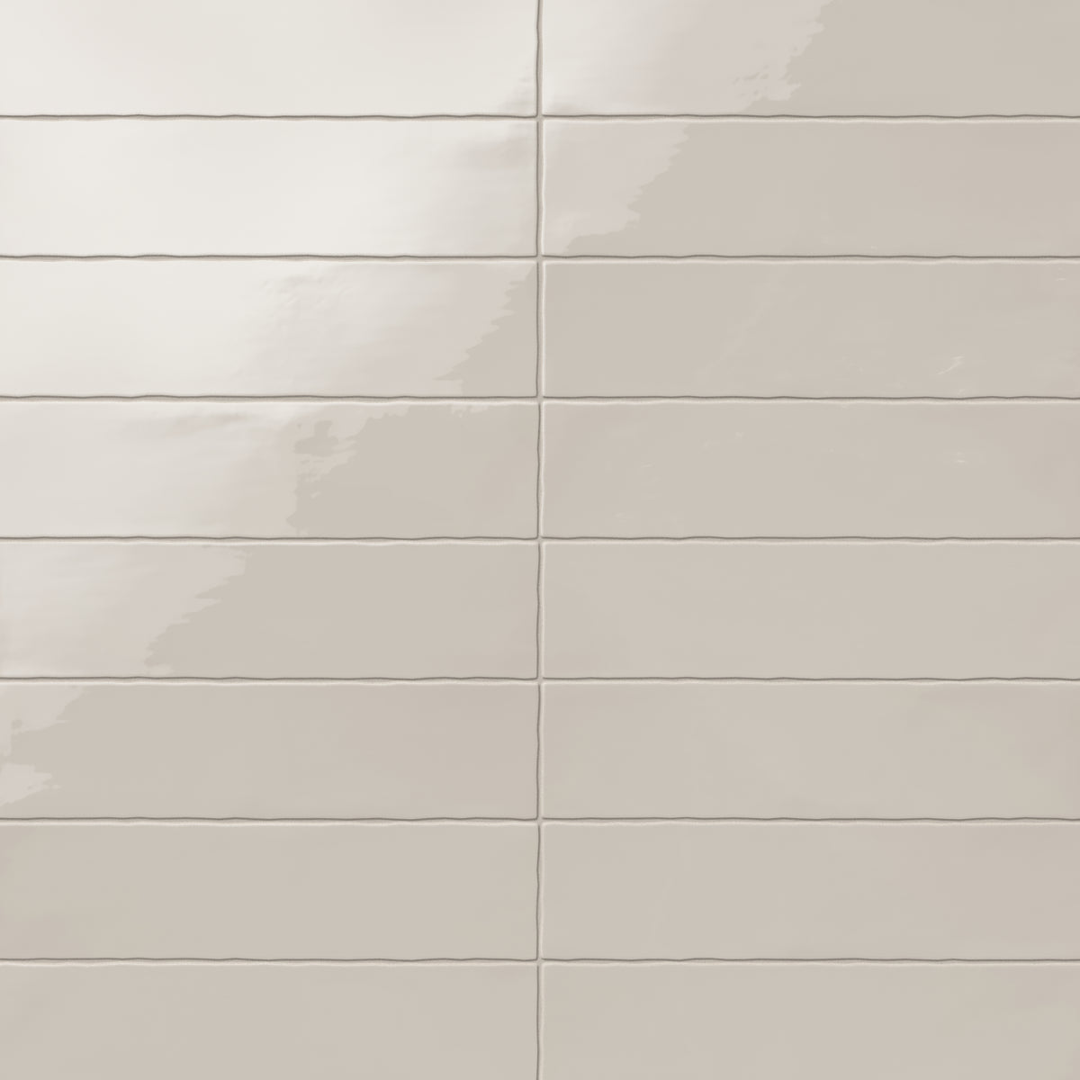 Harper 3x12 Glossy Ceramic Tile in Eggshell