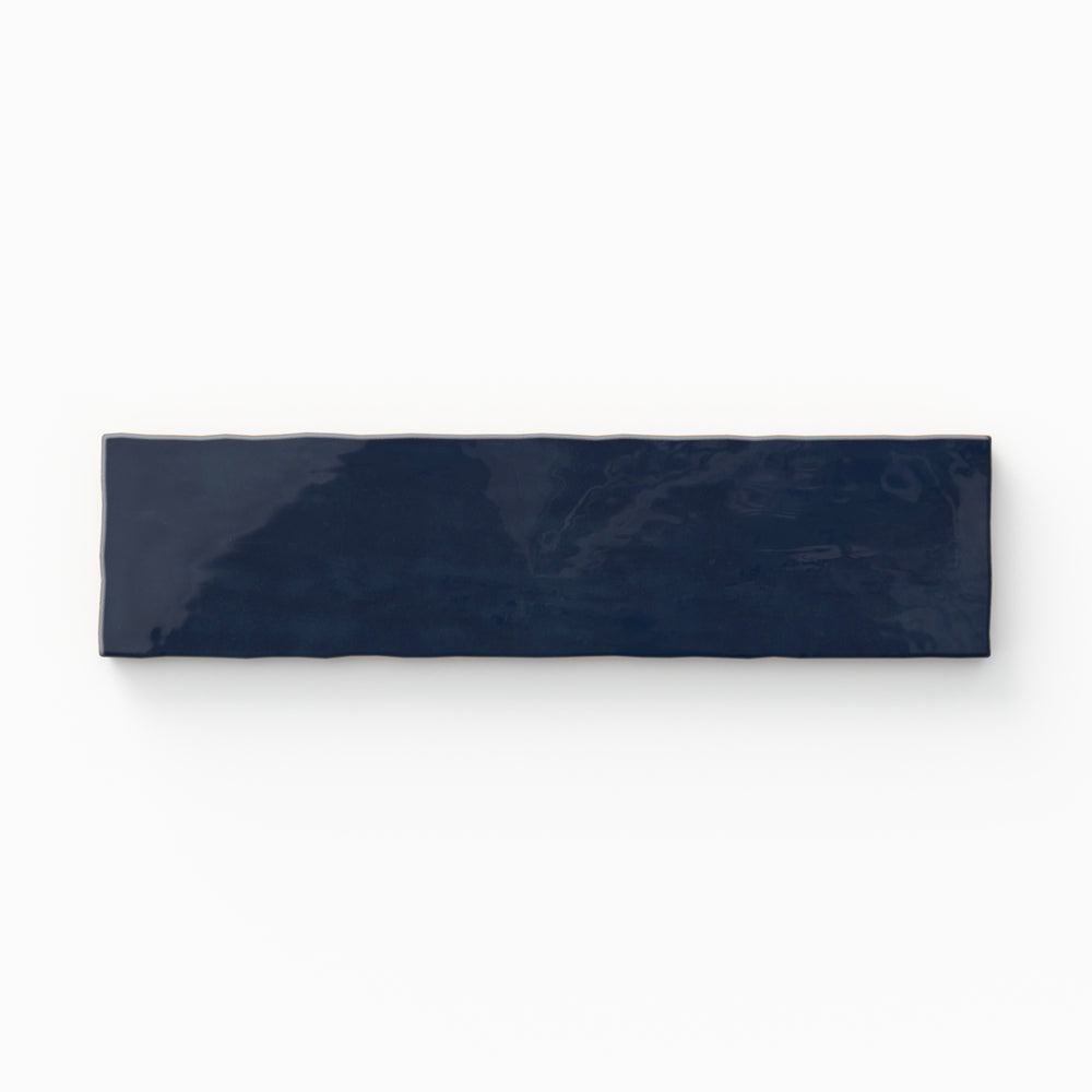 Harper 3x12 Glossy Ceramic Tile in Denim