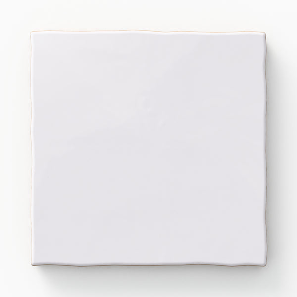 Harper 5x5 Glossy Ceramic Tile in White