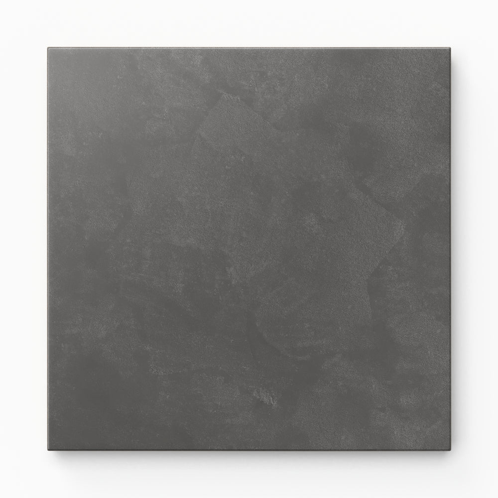 Isabel 6x6 Matte Porcelain Tile in Charcoal