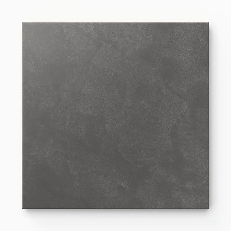 Isabel 6x6 Matte Porcelain Tile in Charcoal