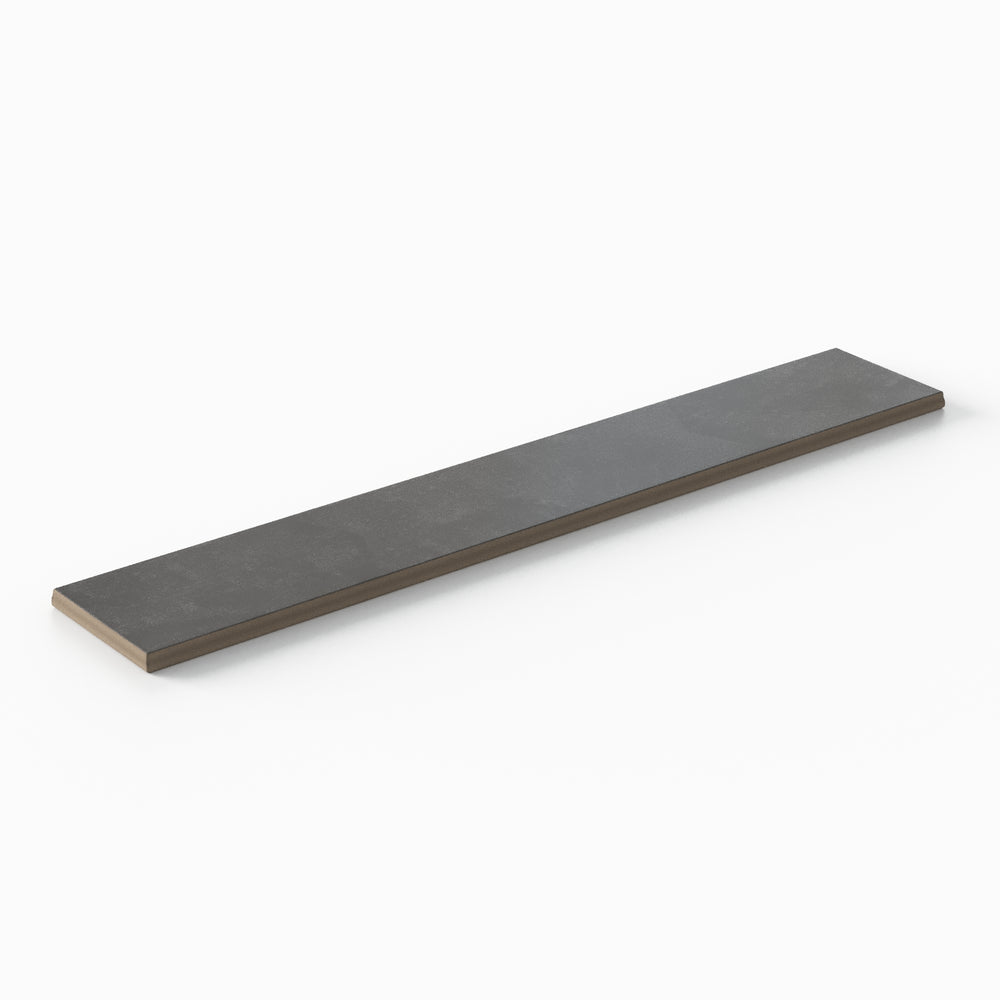 Isabel 2.5x12 Matte Porcelain Tile in Charcoal