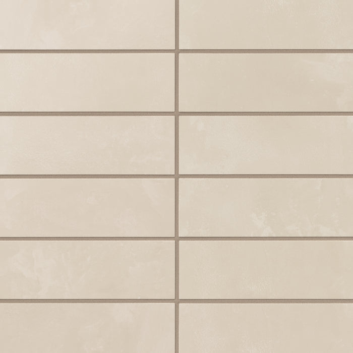 Isabel 2x6 Matte Porcelain Tile in Cream