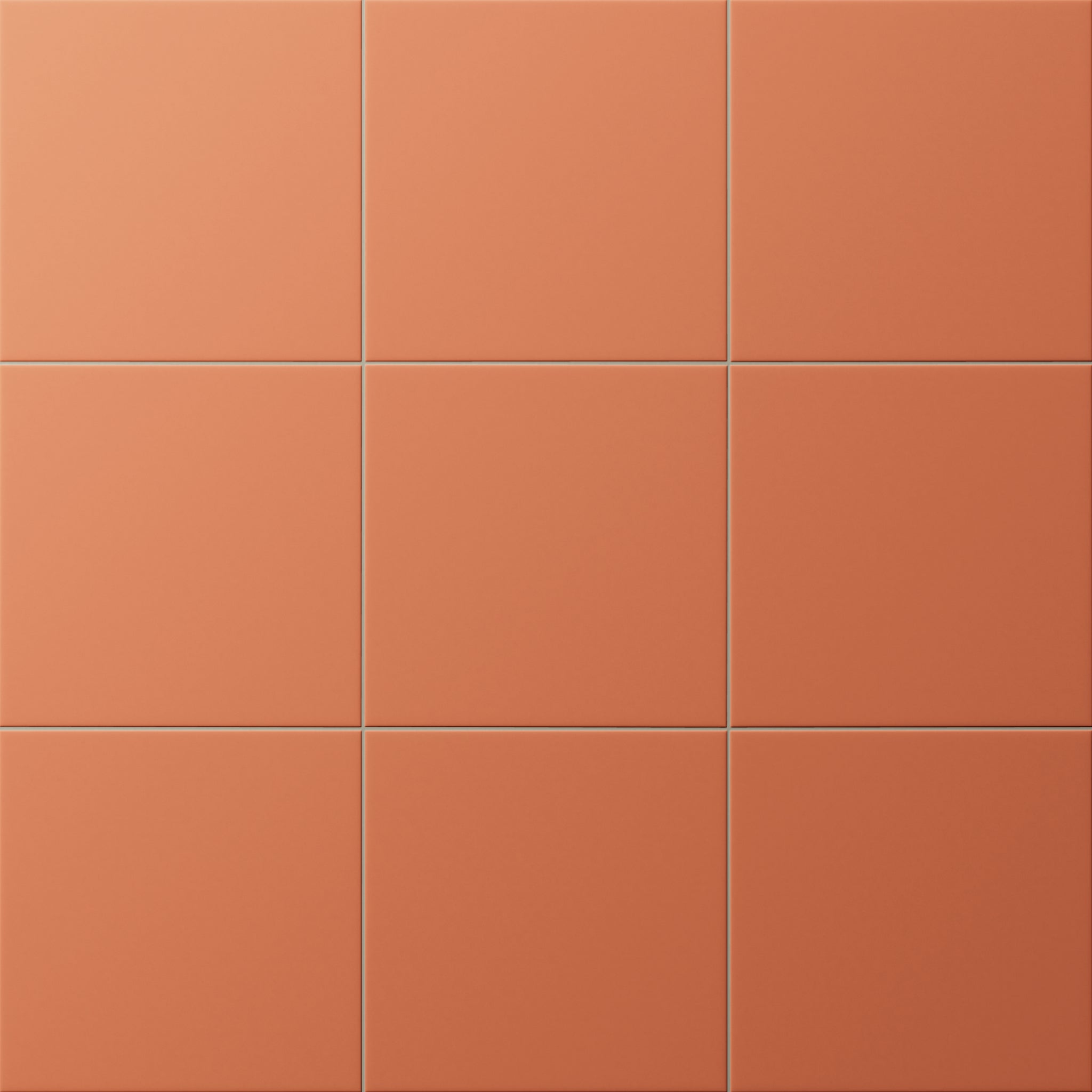 Merrick 8x8 Matte Porcelain Tile in New-Age Terracota