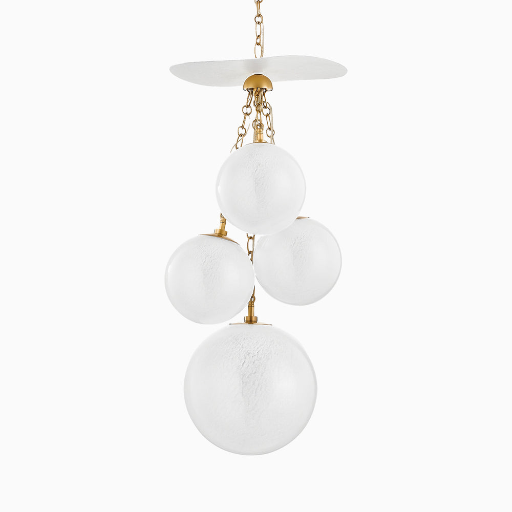 Therese Pendant In Vintage Brass