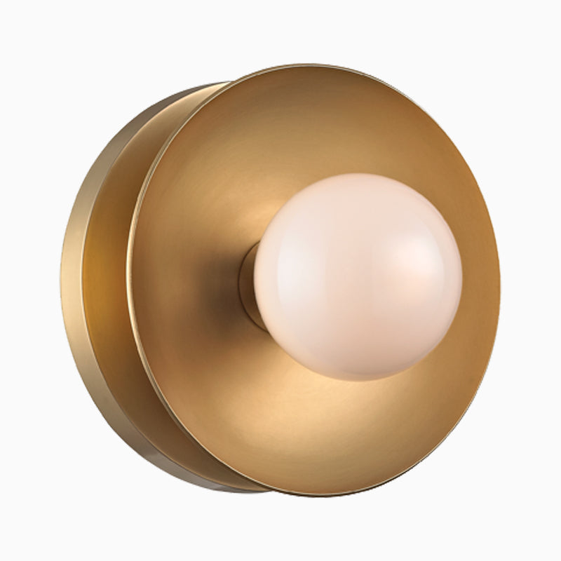 Rue Bath And Vanity Light In Aged Brass