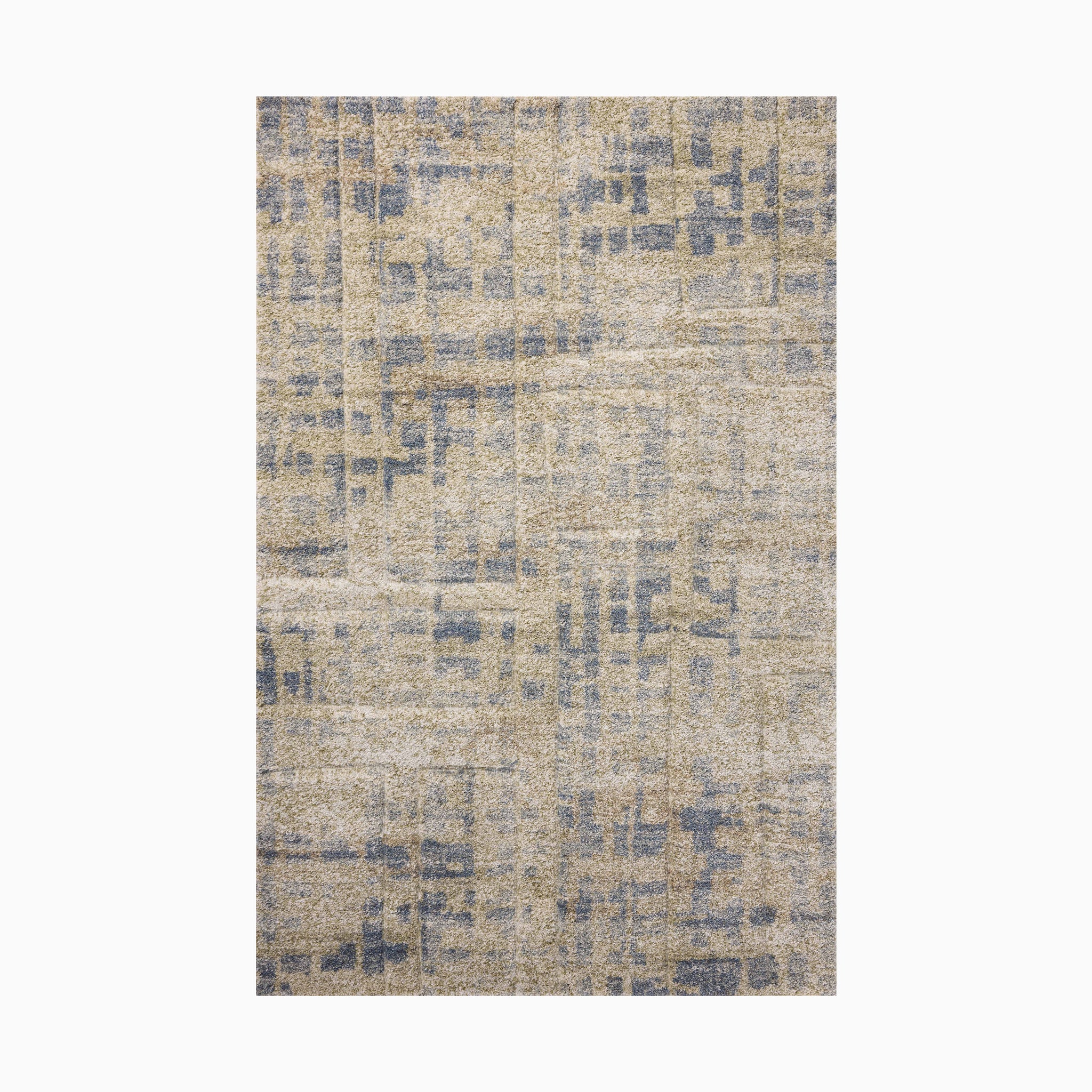 Broderick Rug in Denim / Olive