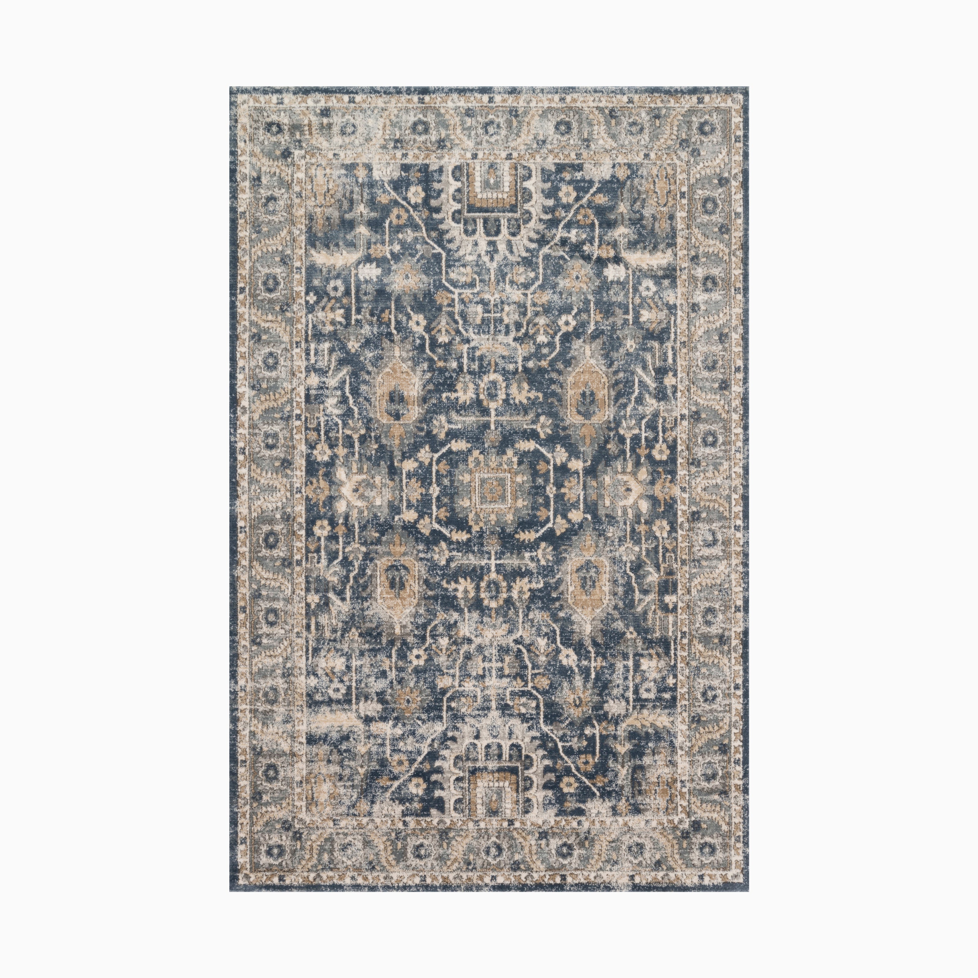 Charlise Rug in Indigo / Dune