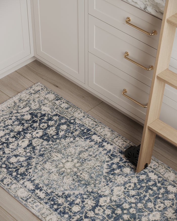 Charlise Rug in Navy / Khaki