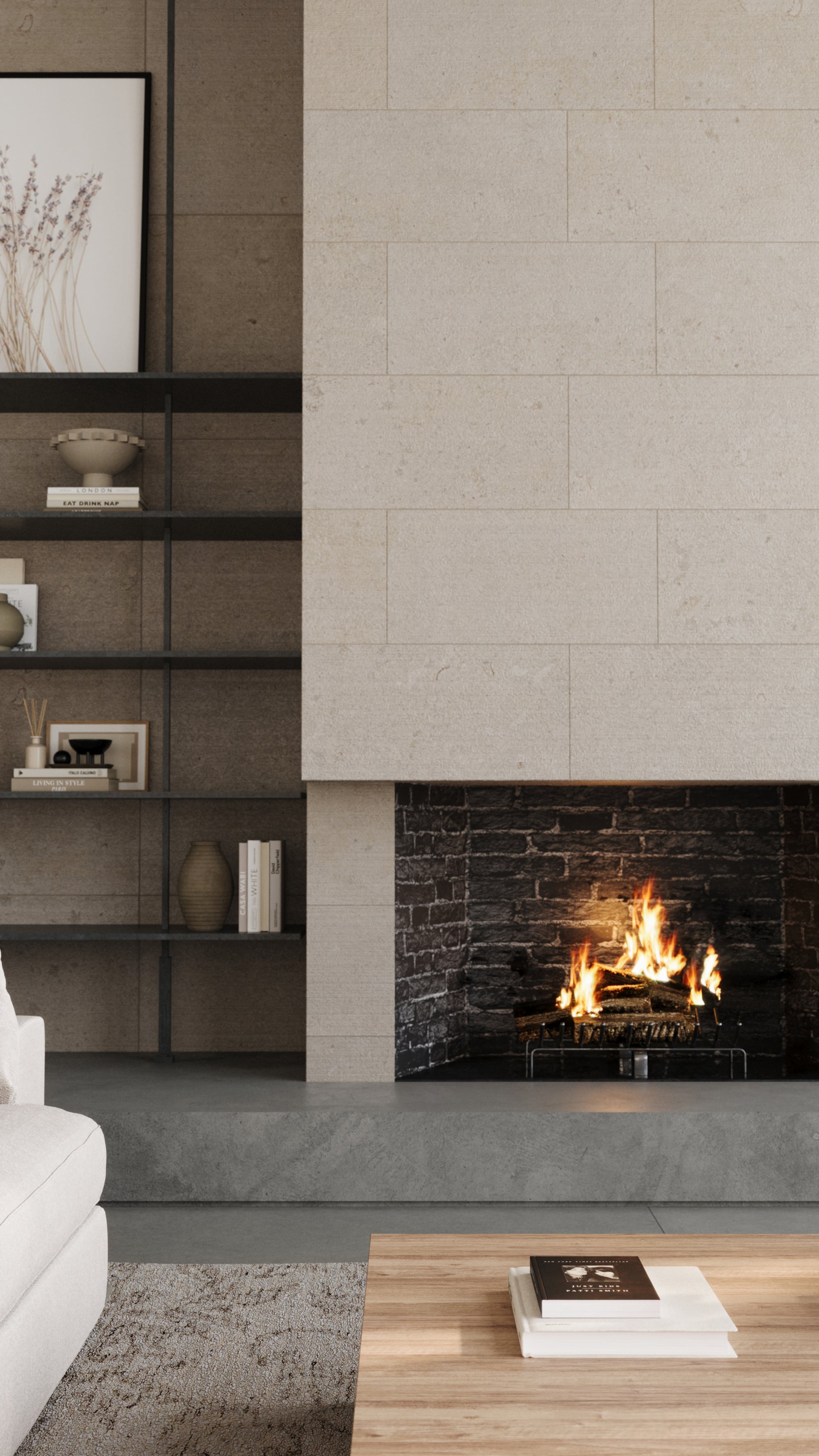 Wren 12x24 Chiseled Porcelain Tile in Dune