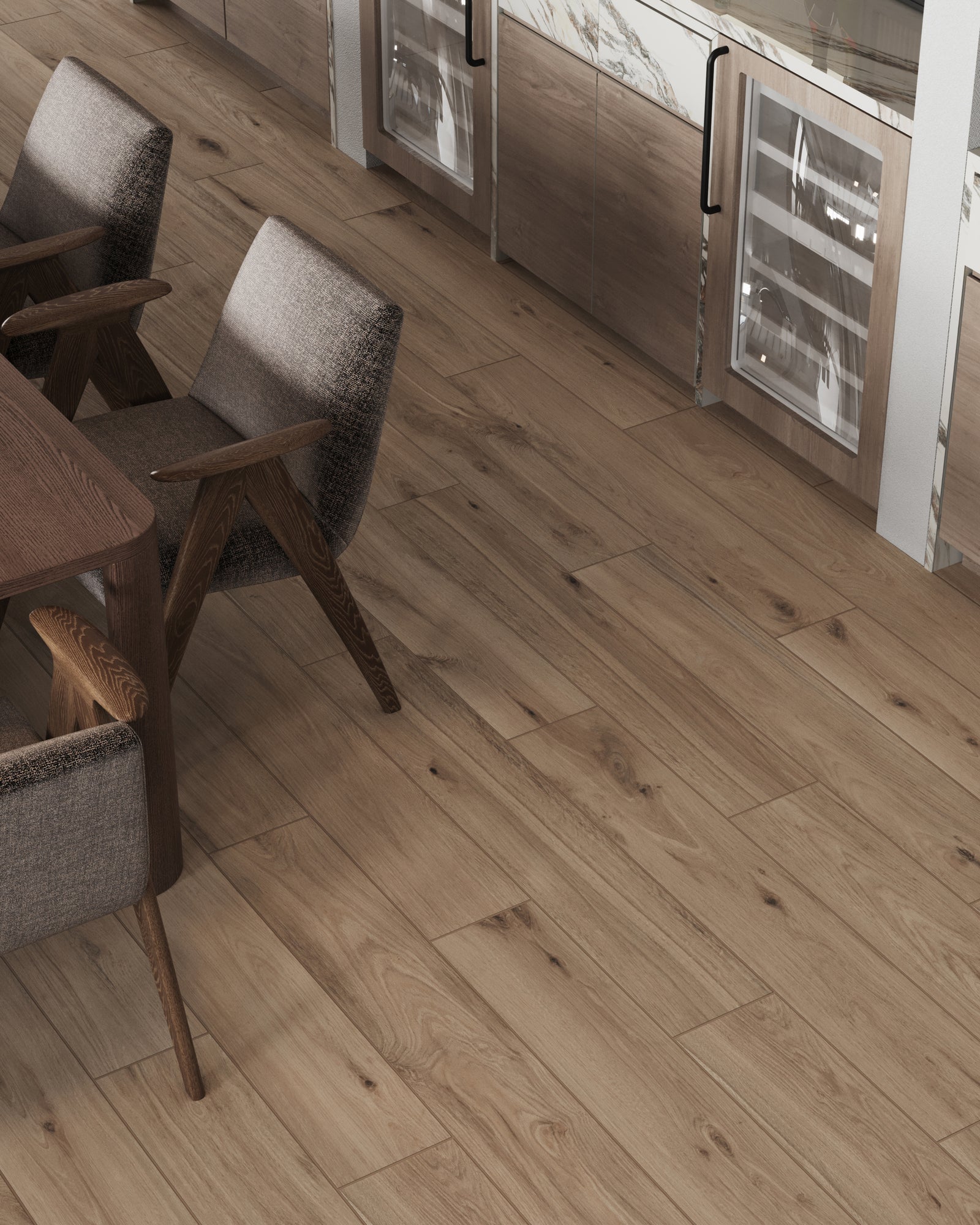 Preston 8x48 Porcelain Plank Tile in Pine: Authentic Wood-Look for ...